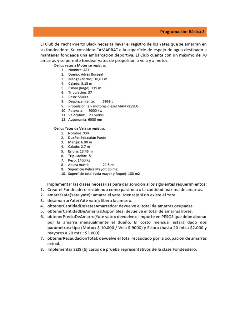 PB2-Amarras Polimorfismo | PDF