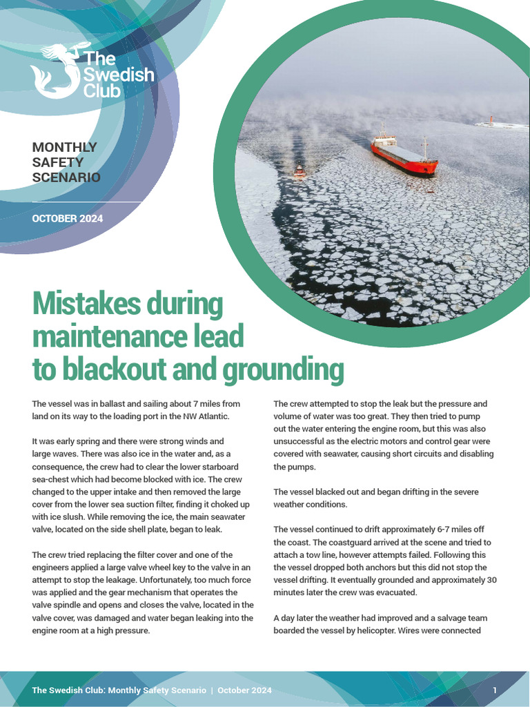 TSC-MSS-October-2024 | PDF | Marine Salvage | Shipping