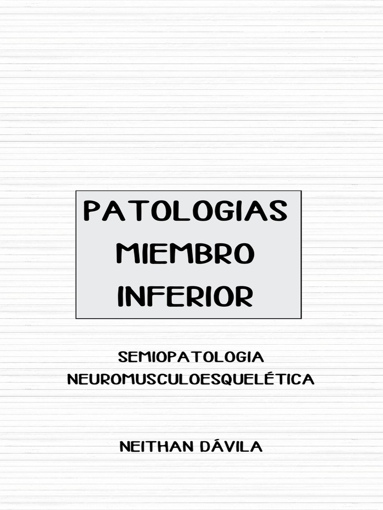 Hoffitis en Rodilla: Diagnóstico y Tratamiento | PDF | Rodilla | Tobillo
