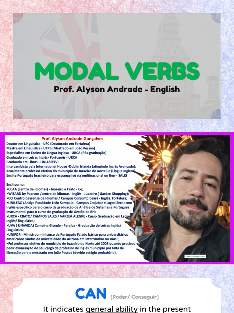 # Modal Verbs Oficial Alyson | PDF | Linguistics | Semantics