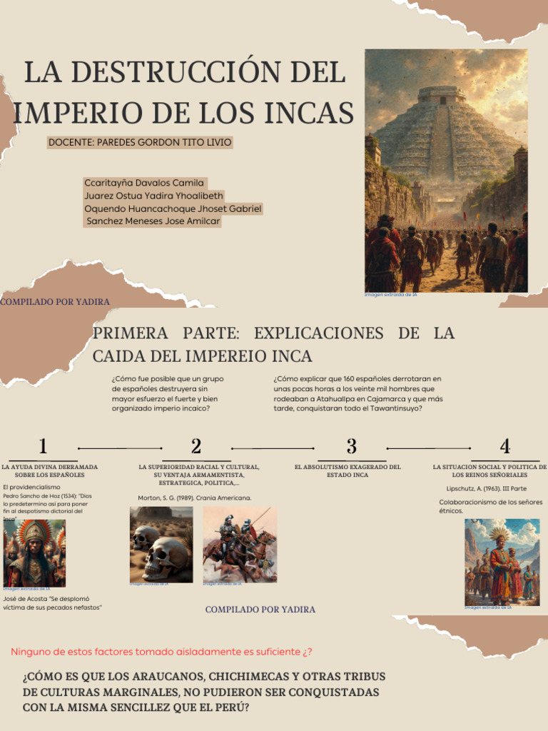 Presentacion Escolar Trabajo Educativo Historia Marron | PDF | Imperio ...