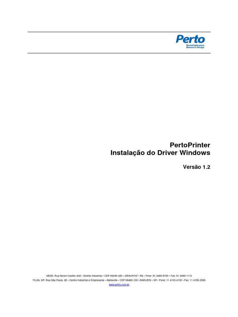 Manual de Instala o Dos Drivers em Windows | PDF | Microsoft Windows ...