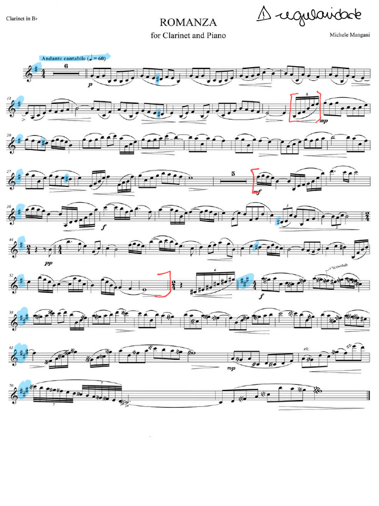 Romanza - Michele Mangani | PDF