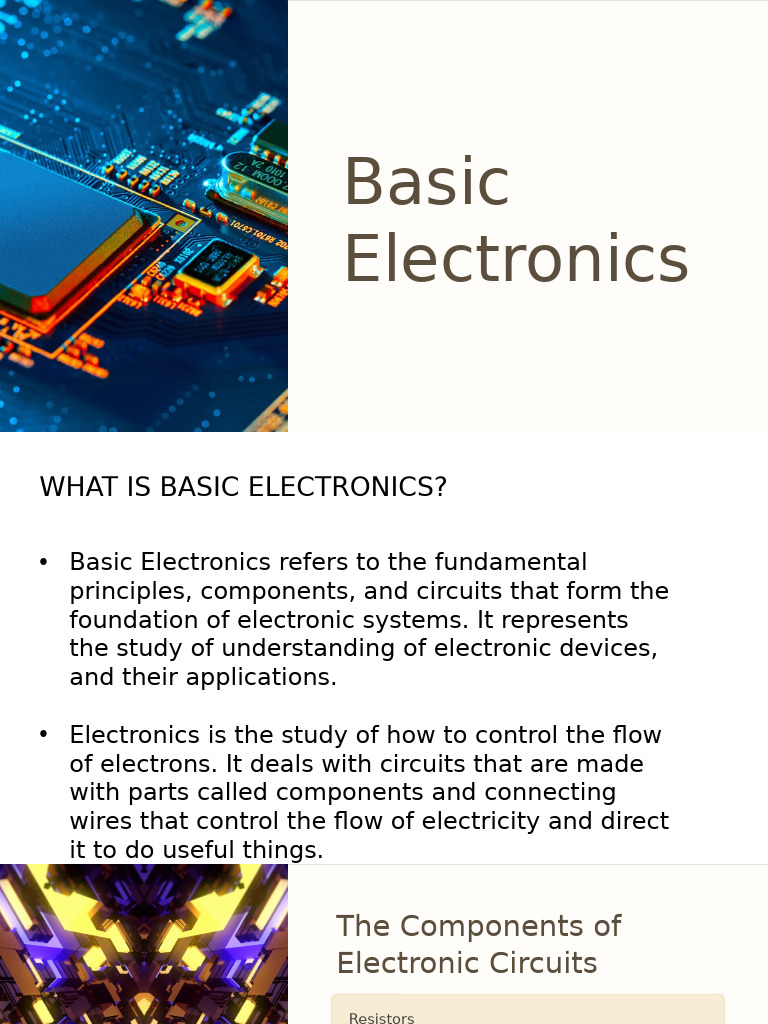 Basic-Electronics_EPP_jasper | PDF | Electronics | Power Supply