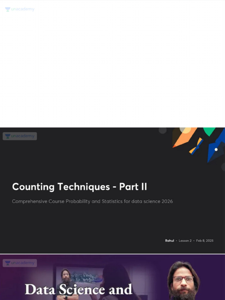 Counting Techniques | PDF