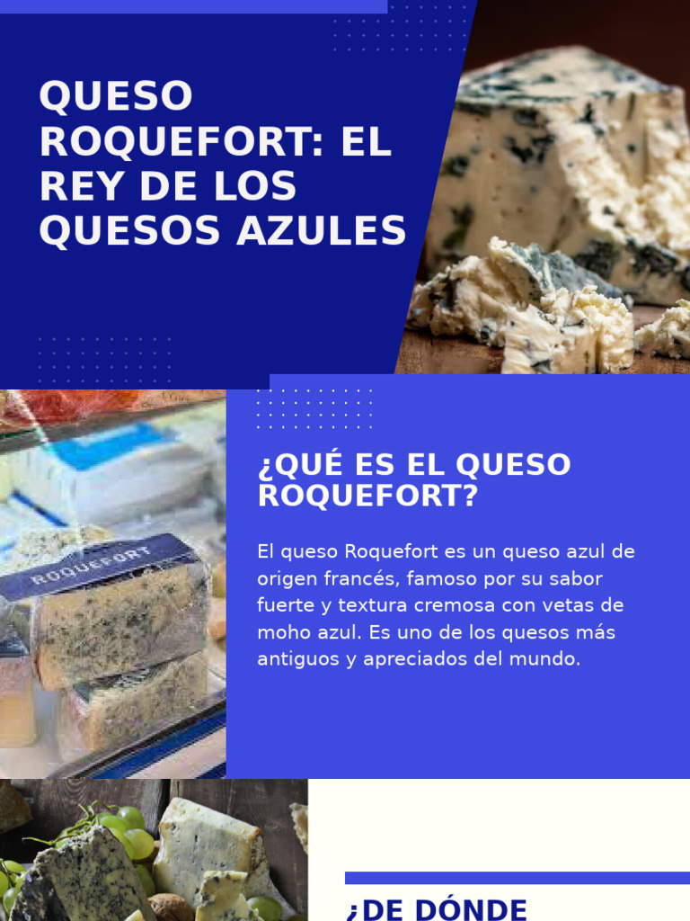 Queso Roquefort: Rey de los Quesos Azules | PDF