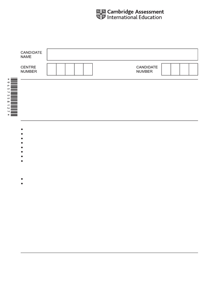 June 2022 (v2) QP - Paper 6 CAIE Chemistry IGCSE | PDF | Solubility ...
