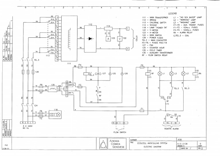 ECOLCELL Electric Diagram | PDF