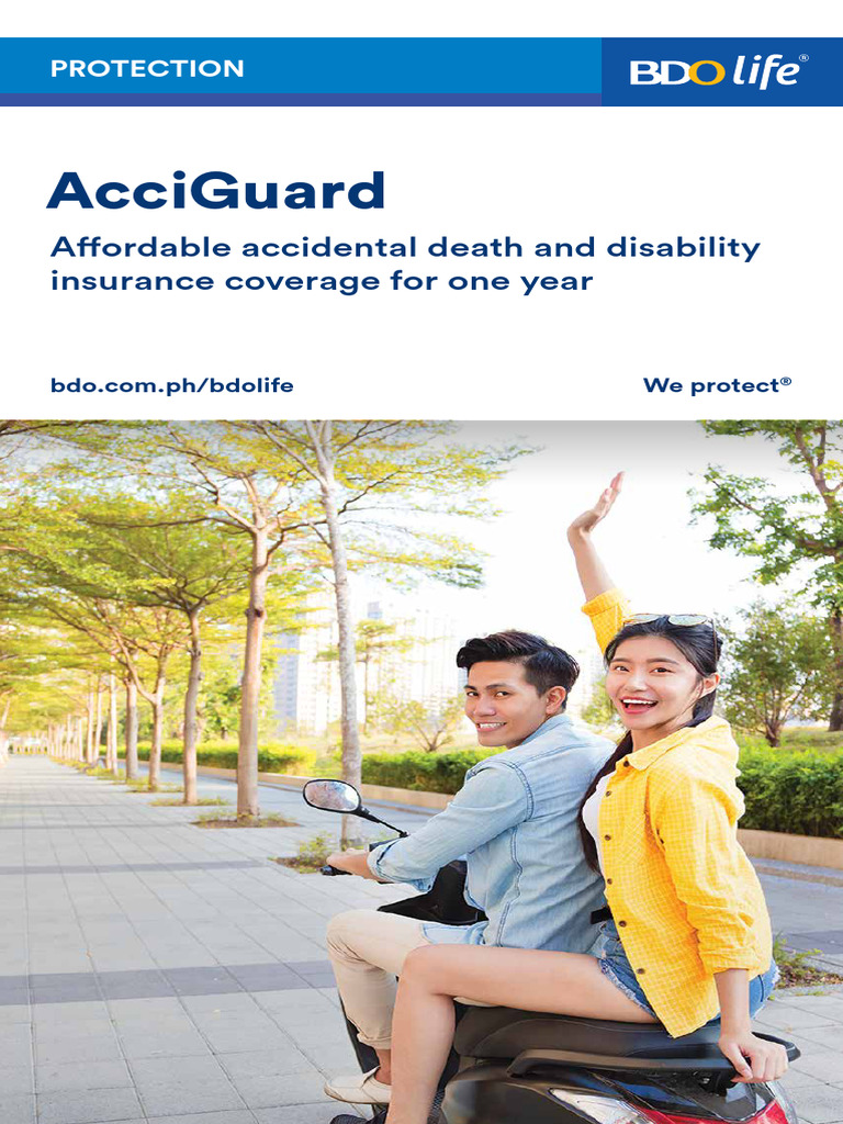 BDO Life Brochure AcciGuard | PDF | Life Insurance | Insurance