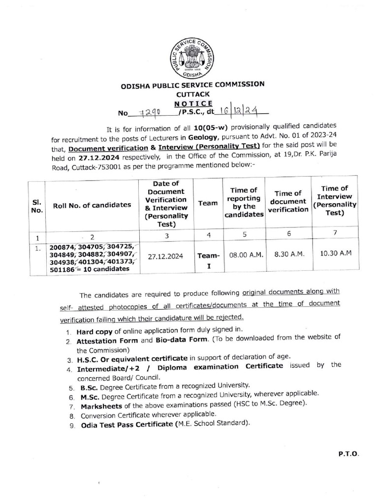 OTETS DV Geology | PDF