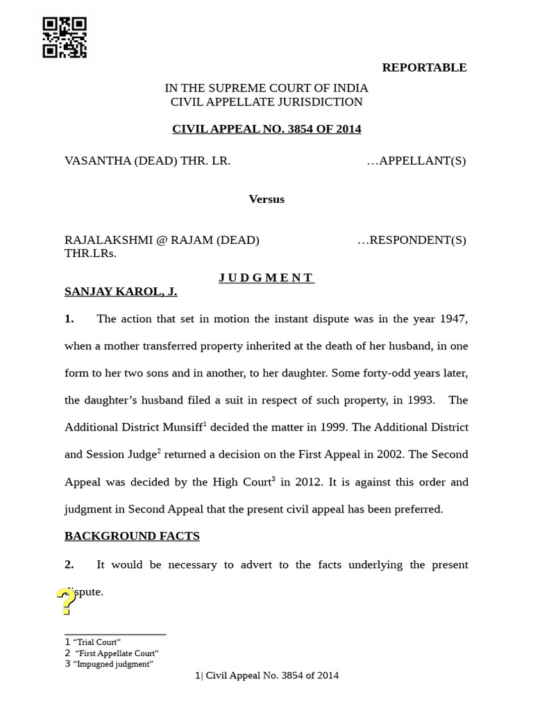 Adverse Possession Judgment | PDF | Lawsuit | Adverse Possession