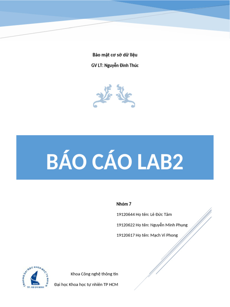 Nhom07 Lab02 Nhom | PDF