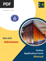 Nust Application Guidelines | PDF