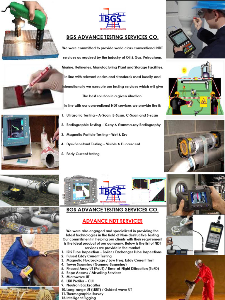 BGS Advance Testing Services | PDF