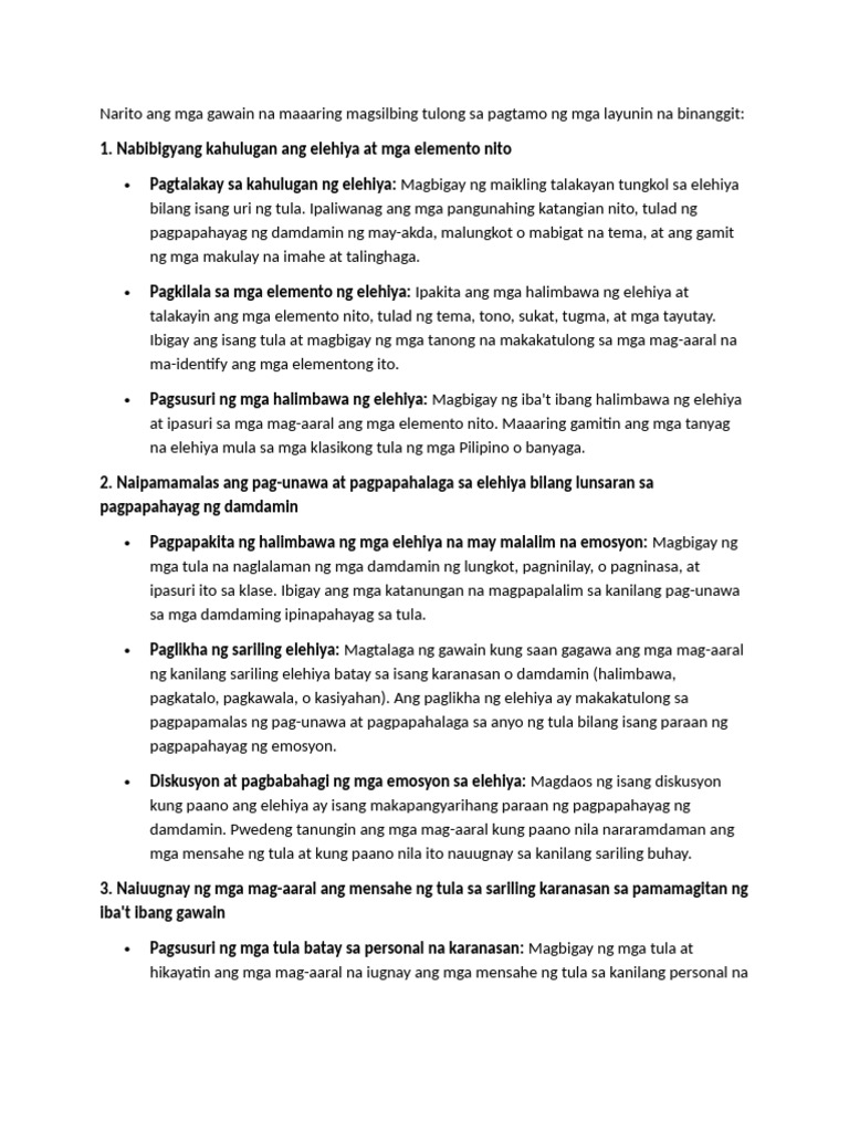 Elehiya Ac | PDF