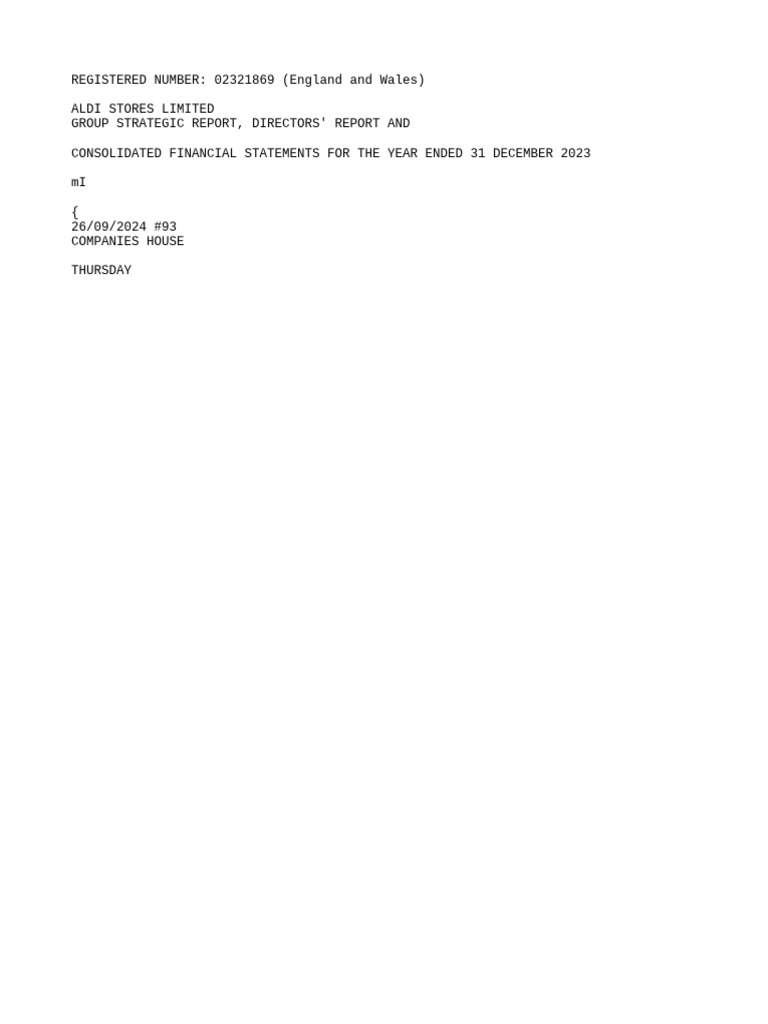 Financial Statements - MIM Aldi | PDF | Cost Of Living | Climate Change ...