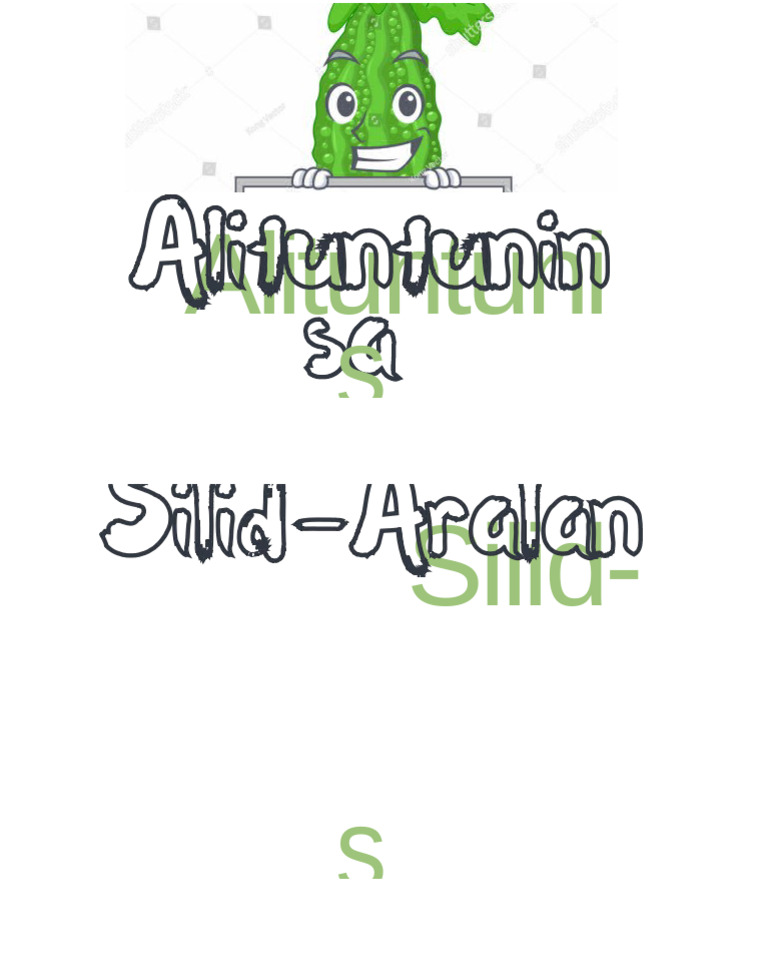 Alituntunin Sa Silid-Aralan | PDF