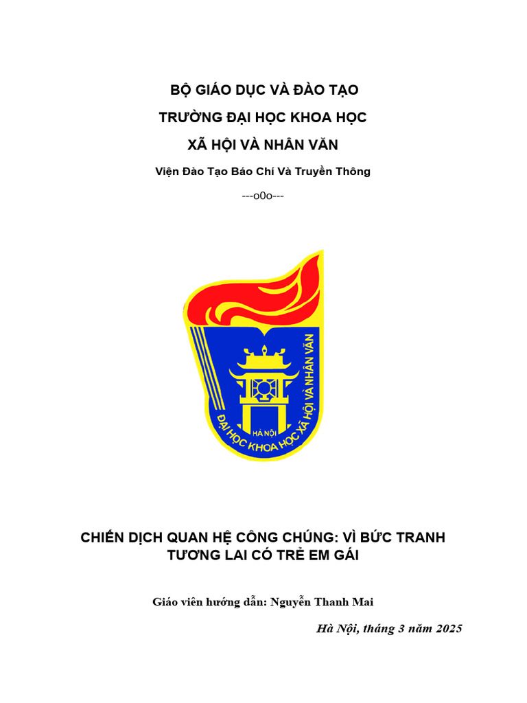 Chiến Dịch Cuối Kỳ - LLQHCC - Nhóm 7 | PDF