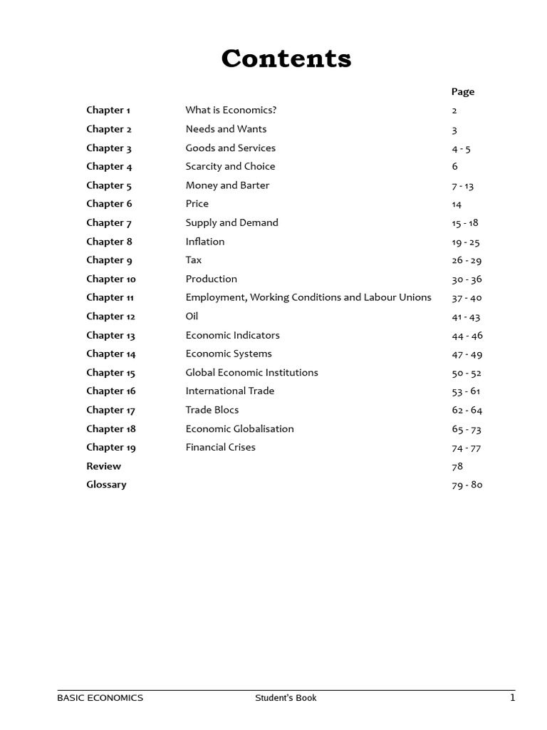 Understanding Basic Economics Concepts | PDF | Consumer Price Index | Money