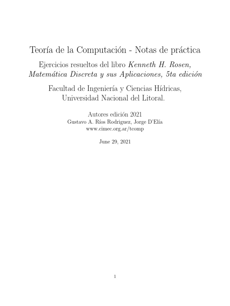 TC Ejerc Soluc 20210629 | PDF | Si y solo si | Proposición