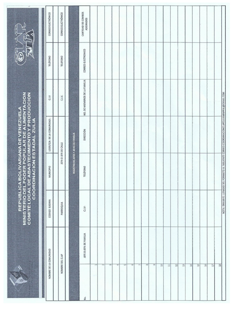 Formato Del Clap | PDF