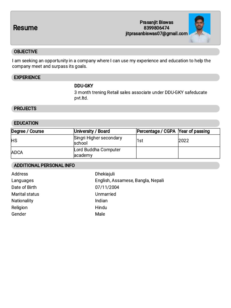 Prasanjit Biswas | PDF