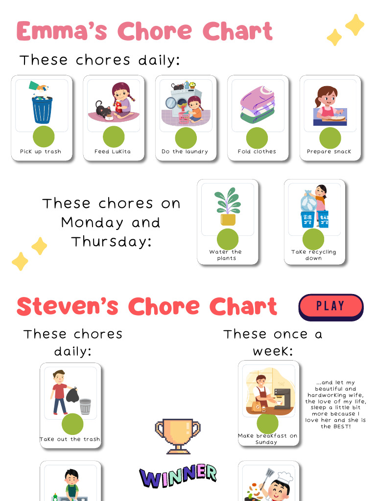 Chore Chart | PDF