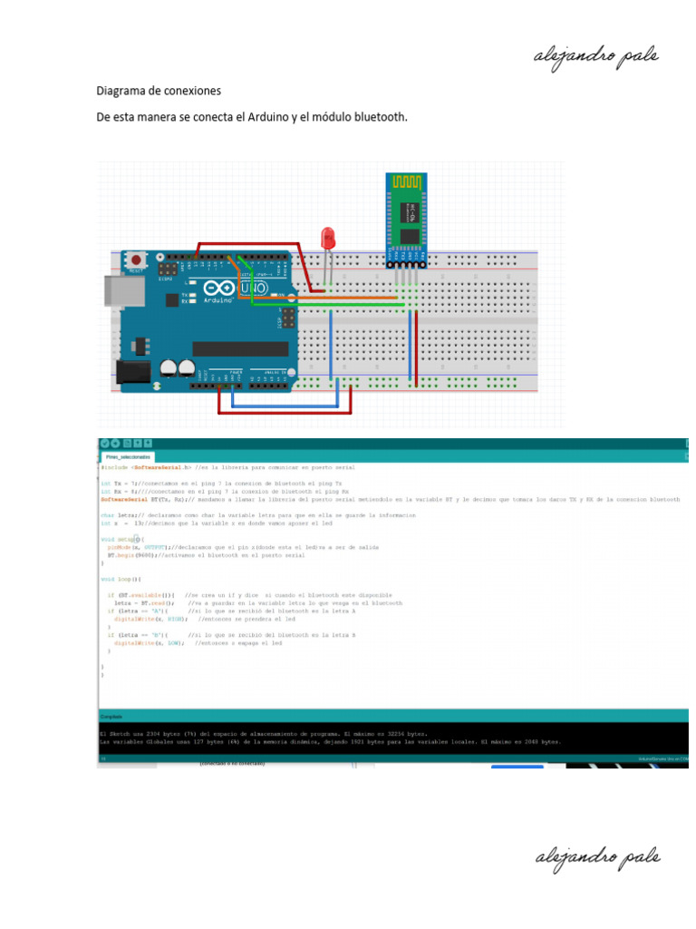 Aduino App Inventor Led Firm | PDF