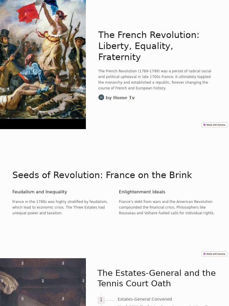 Liberty, Equality, Fraternity in Revolution | PDF | French Revolution ...