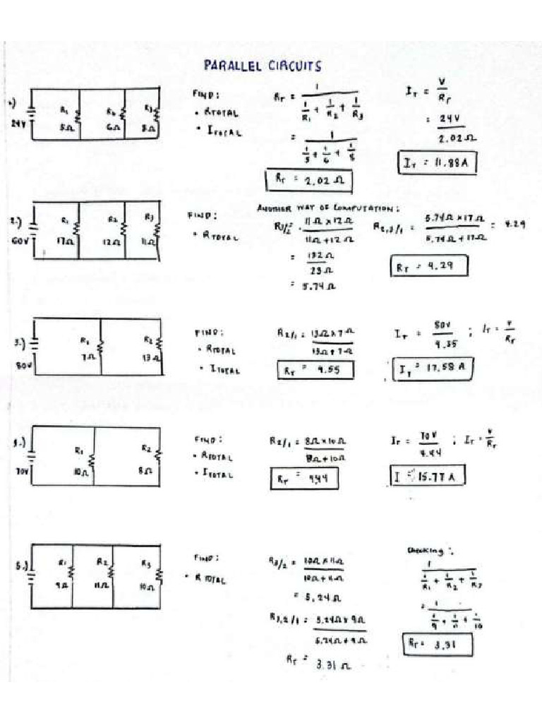 PARALLEL PROBLEMS IN ECE | PDF