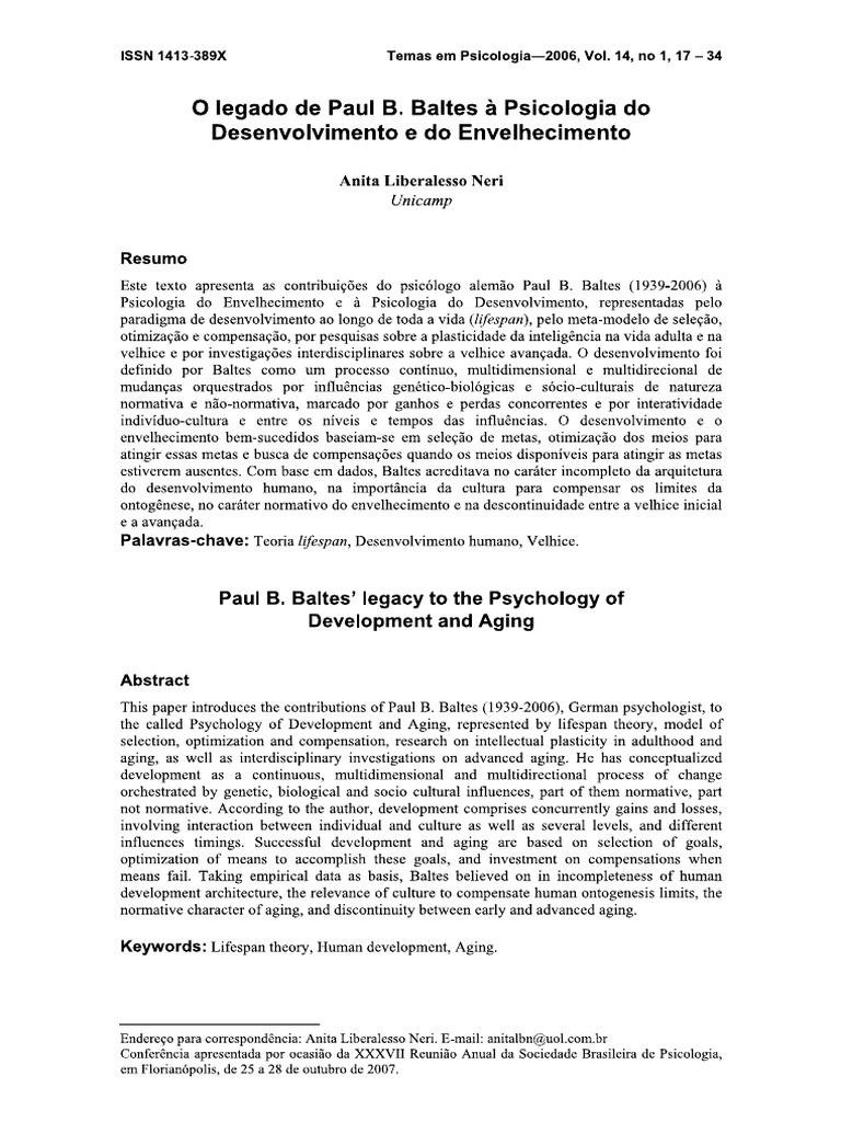 Baltes | PDF
