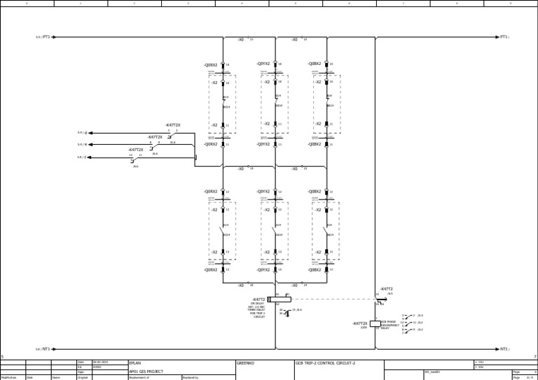 TRIP-2 CKT-2 EPLAN | PDF