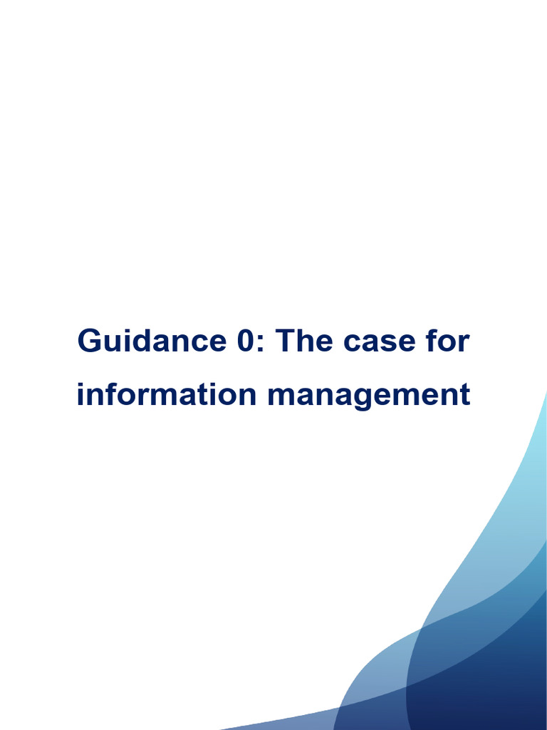 Importance of Information Management | PDF | Building Information ...