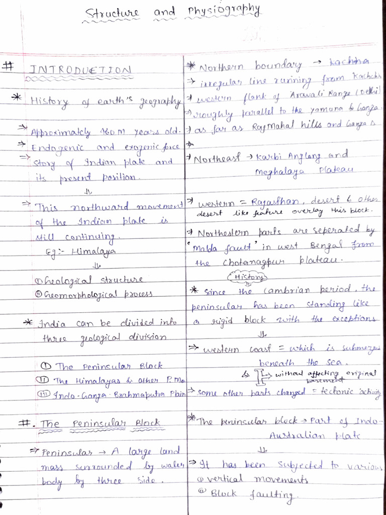 2.structure and Phisiography | PDF | Physiographic Divisions ...