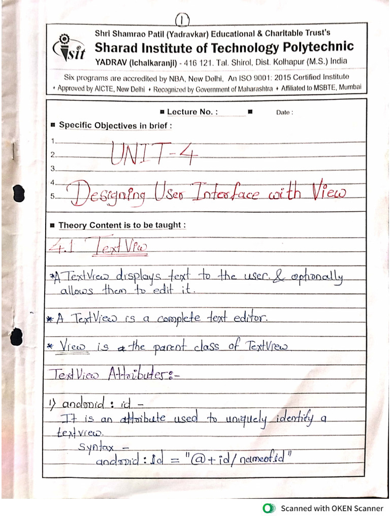 Chapter 4 Final Notes | PDF