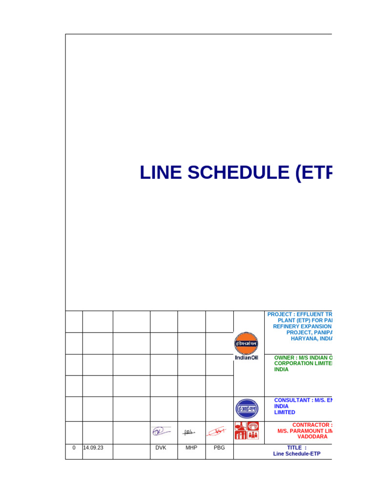 IOCL-644-ETP-1-LS-032 | PDF | Pump | Water Pollution