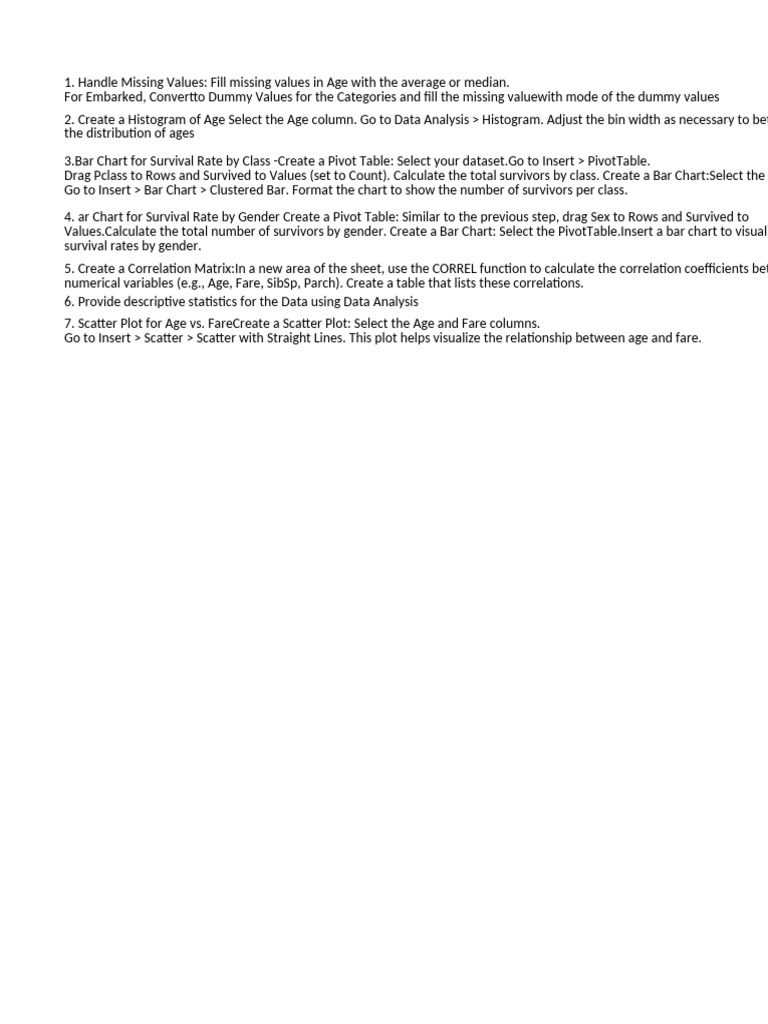 Titanic EDA Student | PDF | Scatter Plot | Data Management