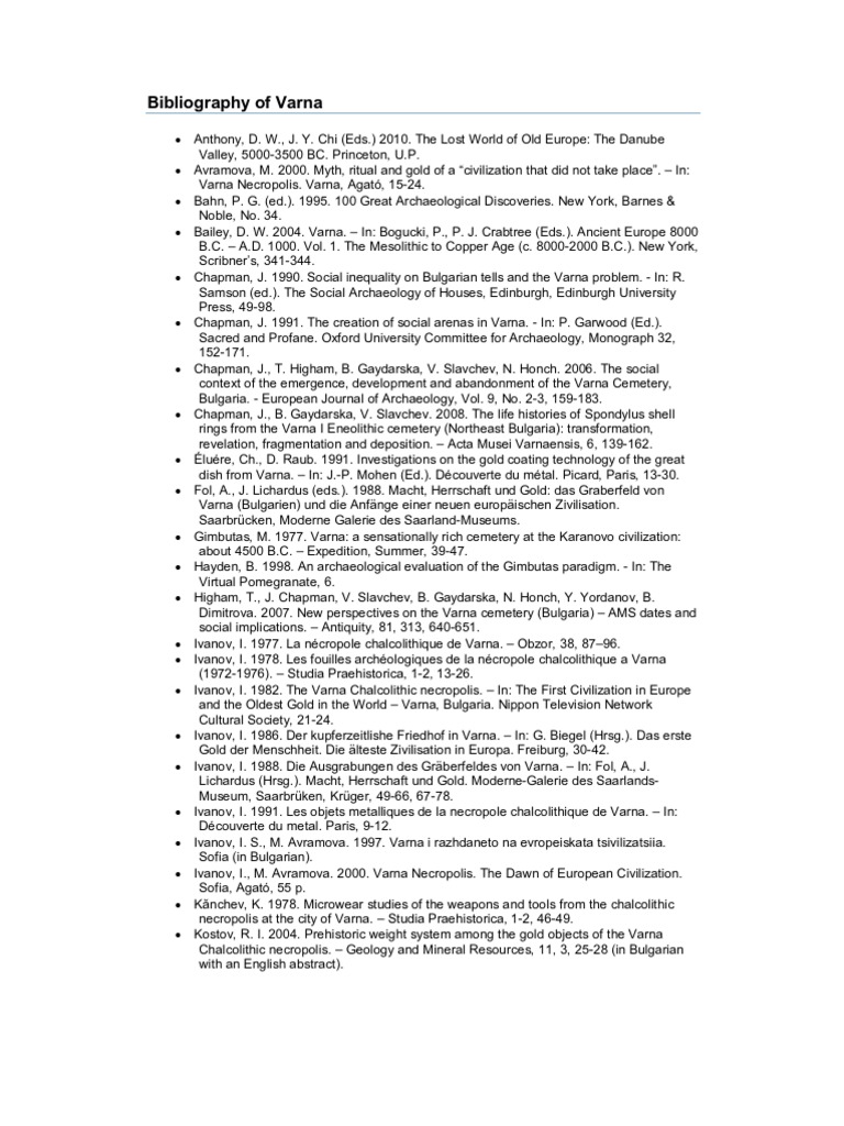 Varna: Insights into Ancient Civilization | PDF | Social Science | History