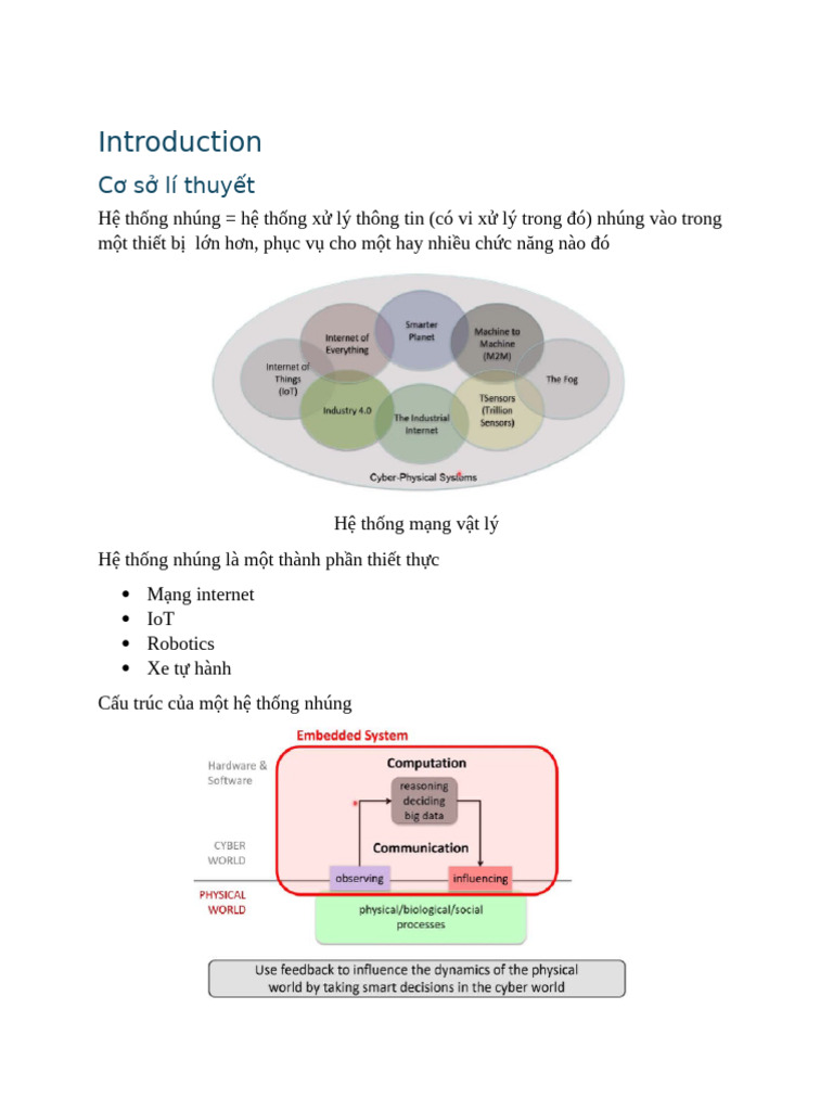 Thiết Kế Hệ Thống Nhúng | PDF