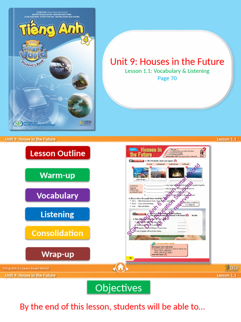 Unit 9 - Lesson 1.1 - Vocab & Listening - Page 70 | PDF | Learning ...