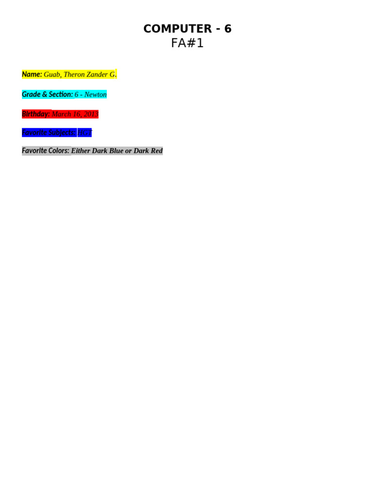 Guab Grade6 Newton | PDF