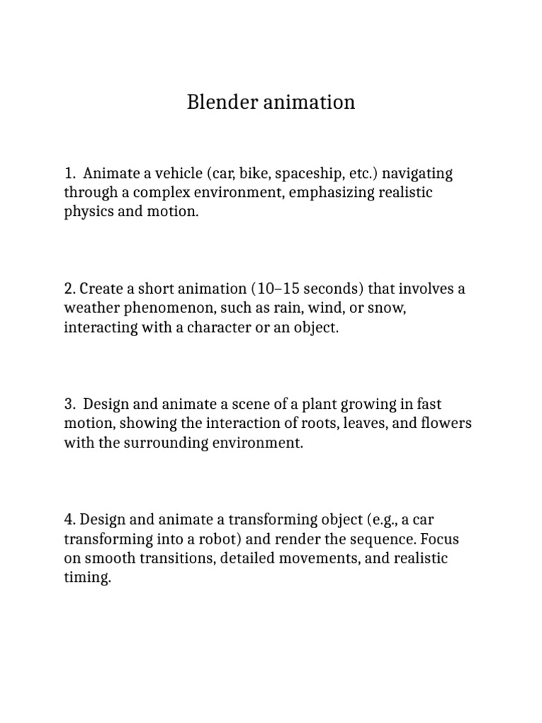 Blender | PDF