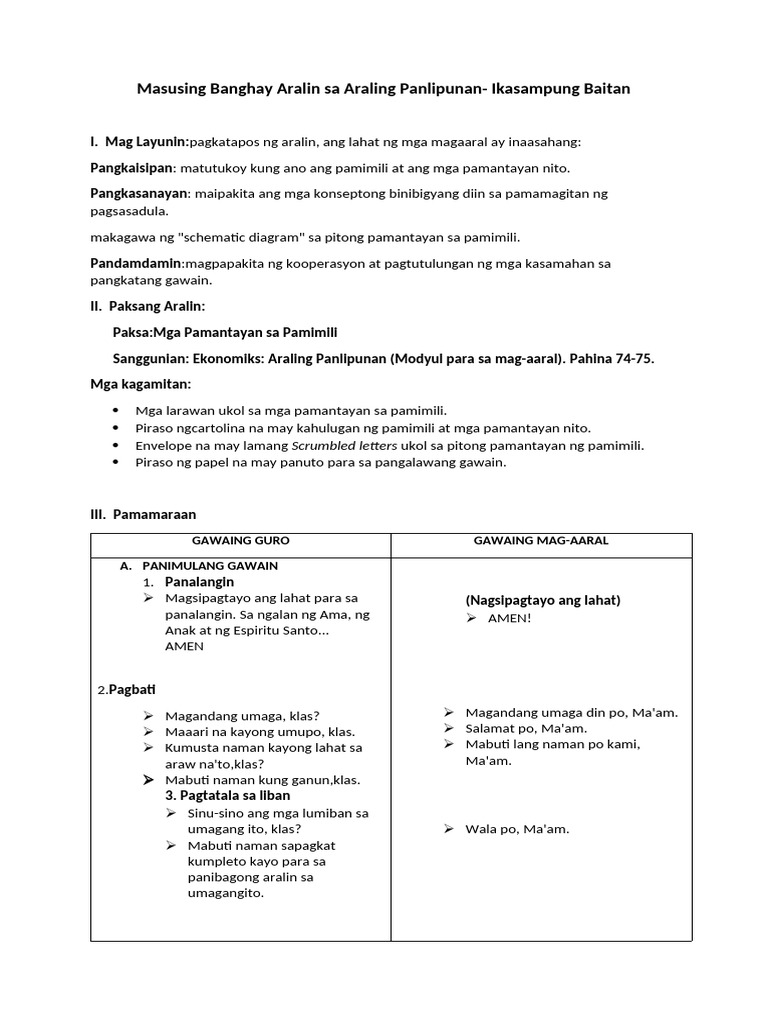 Masusing-Banghay-Aralin-sa-Araling-Panlipunan-FINAL | PDF