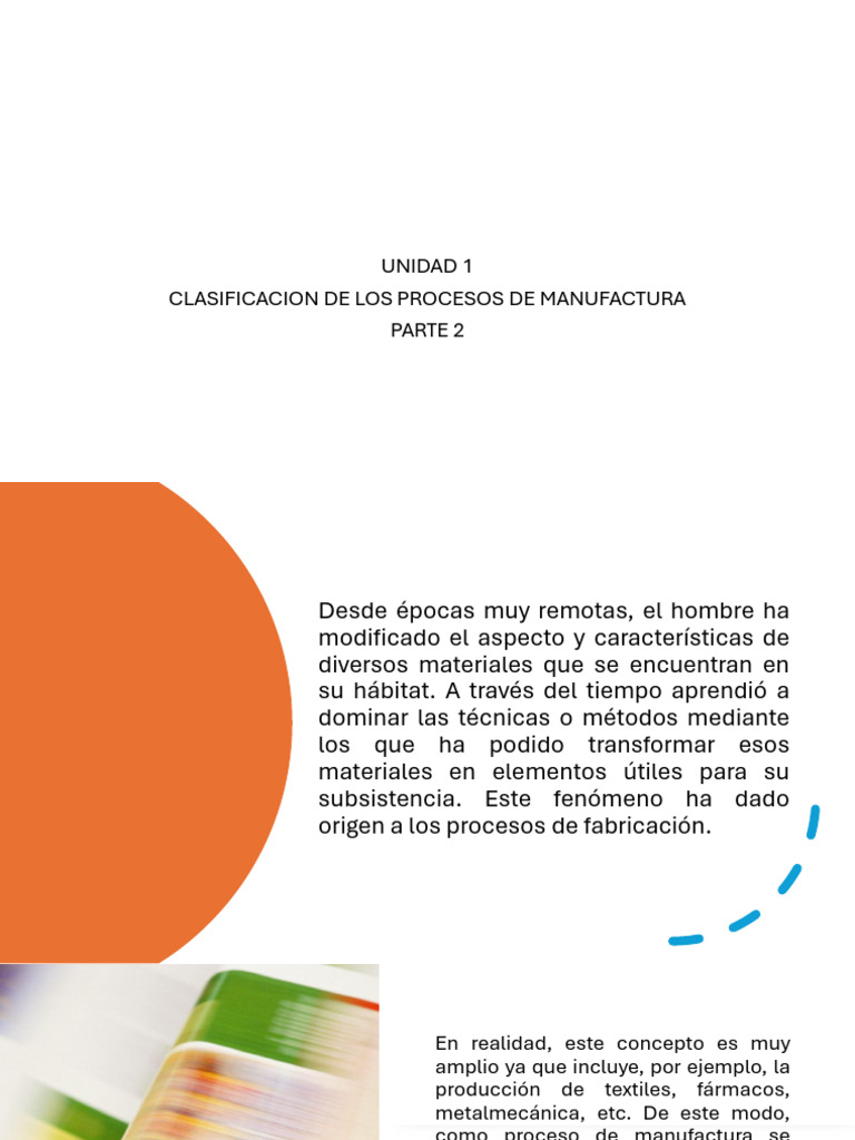Unidad 1 Procesos de Manufactura 1 (Parte 2) | PDF | Materiales | Ingeniería mecánica