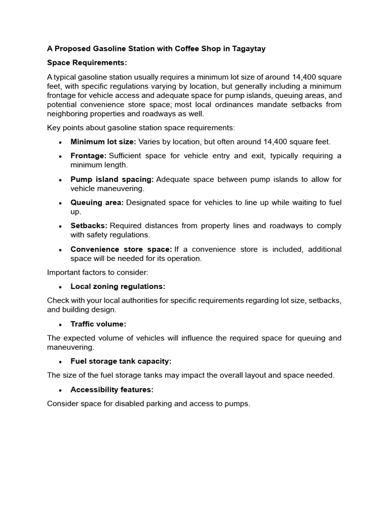 CS Des4 Gasolinestation Micha | PDF | Filling Station | Pump