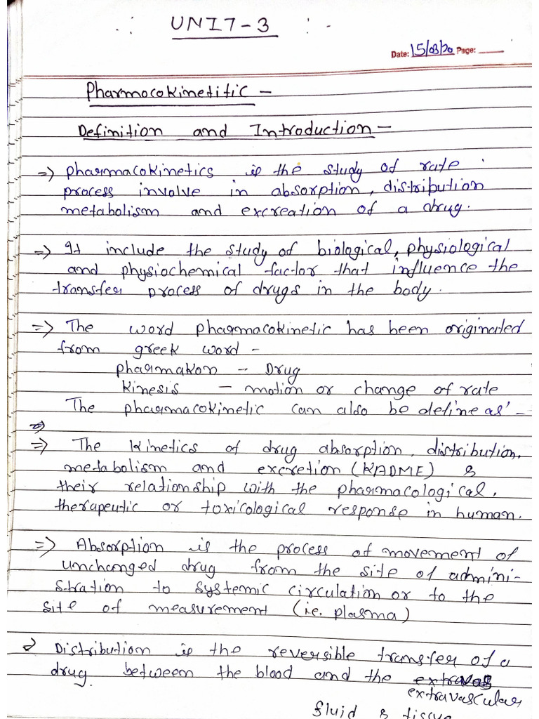 Unit 3 Biopharmaceutics 6 Sem 6t1ucc Organized | PDF