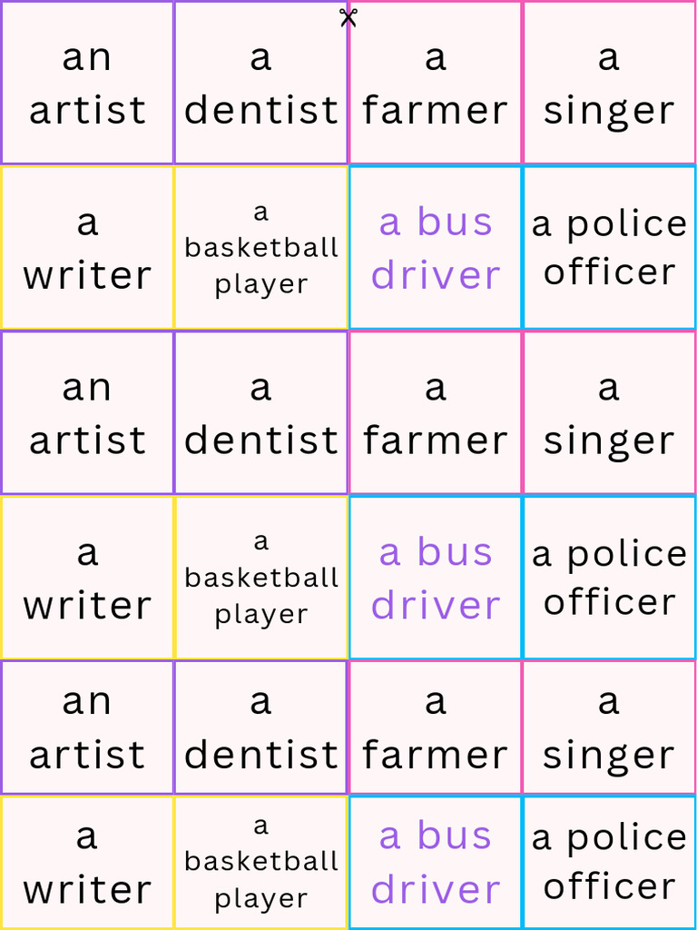 English Phrasal Verbs Domino Game Worksheet in Colorful Simple Style | PDF