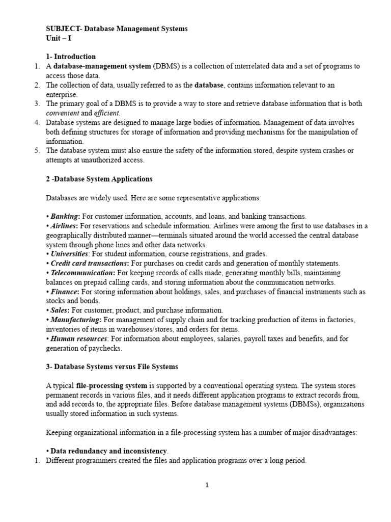 Introduction To DBMS | PDF | Databases | Conceptual Model