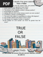 Modified True or False Test Guidelines | PDF | Multiple Choice