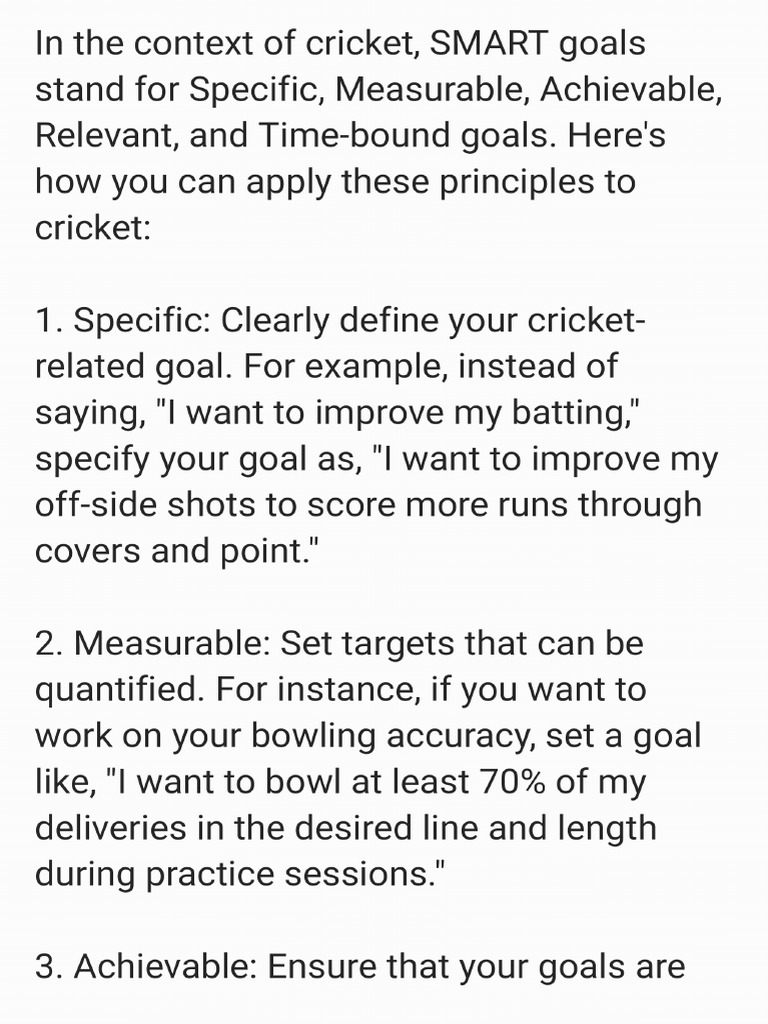 Smart (Goal Setting) | PDF